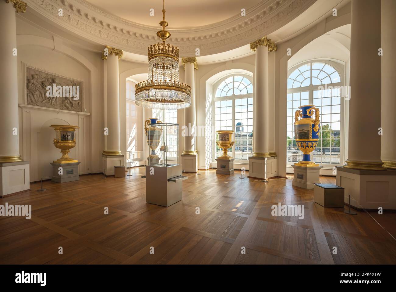 Upper Round Hall at Charlottenburg Palace Interior - Berlin, Germany ...