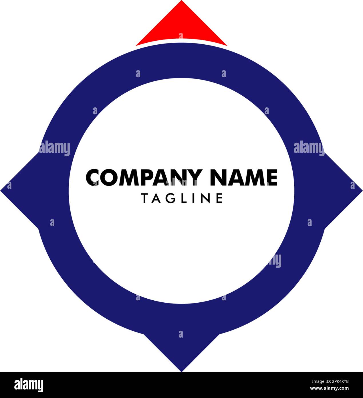 Compass South Logo Template Design Stock Vector Image & Art - Alamy