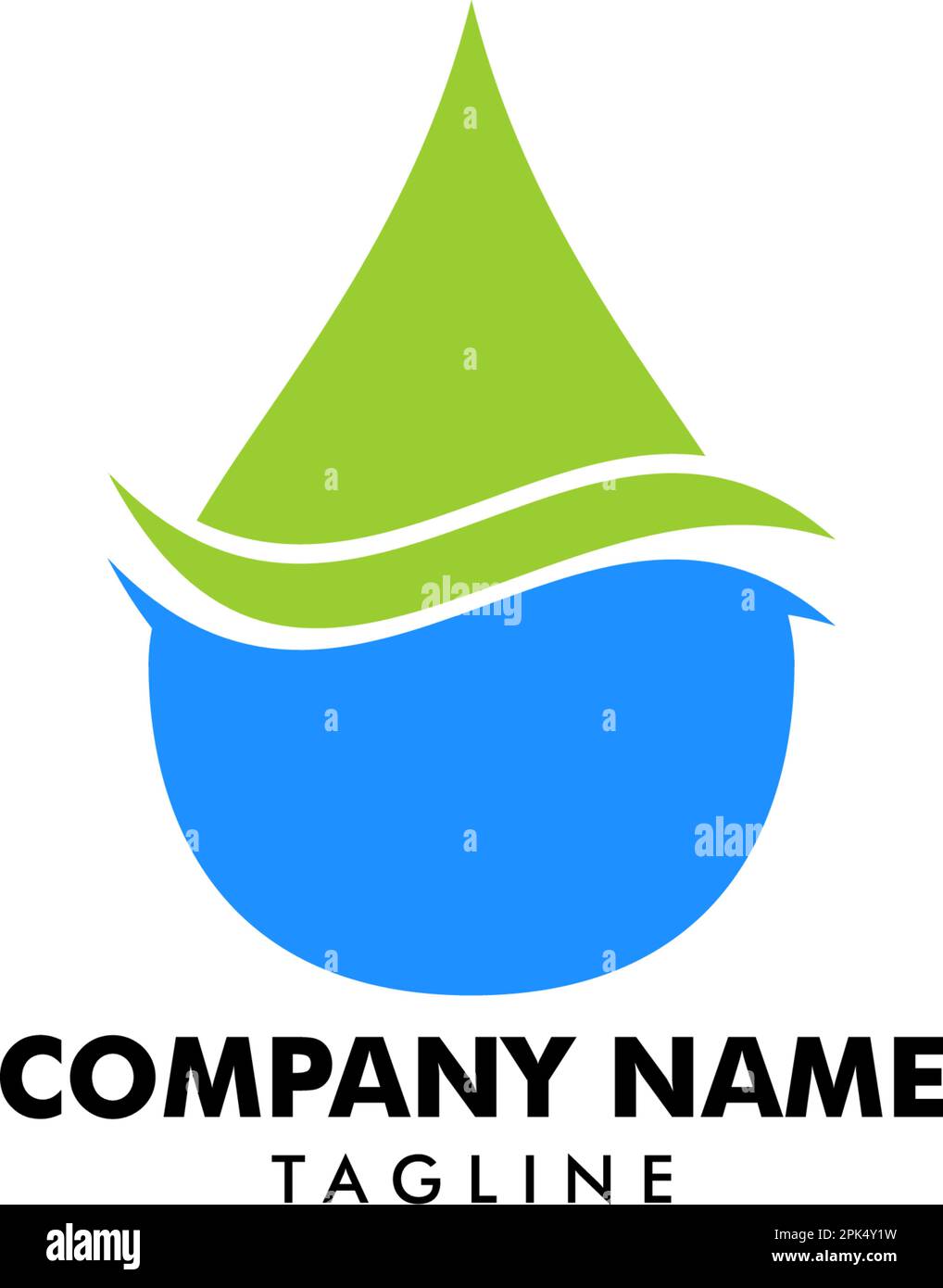 Water Spring Logo Vector Template Design Stock Vector Image & Art - Alamy