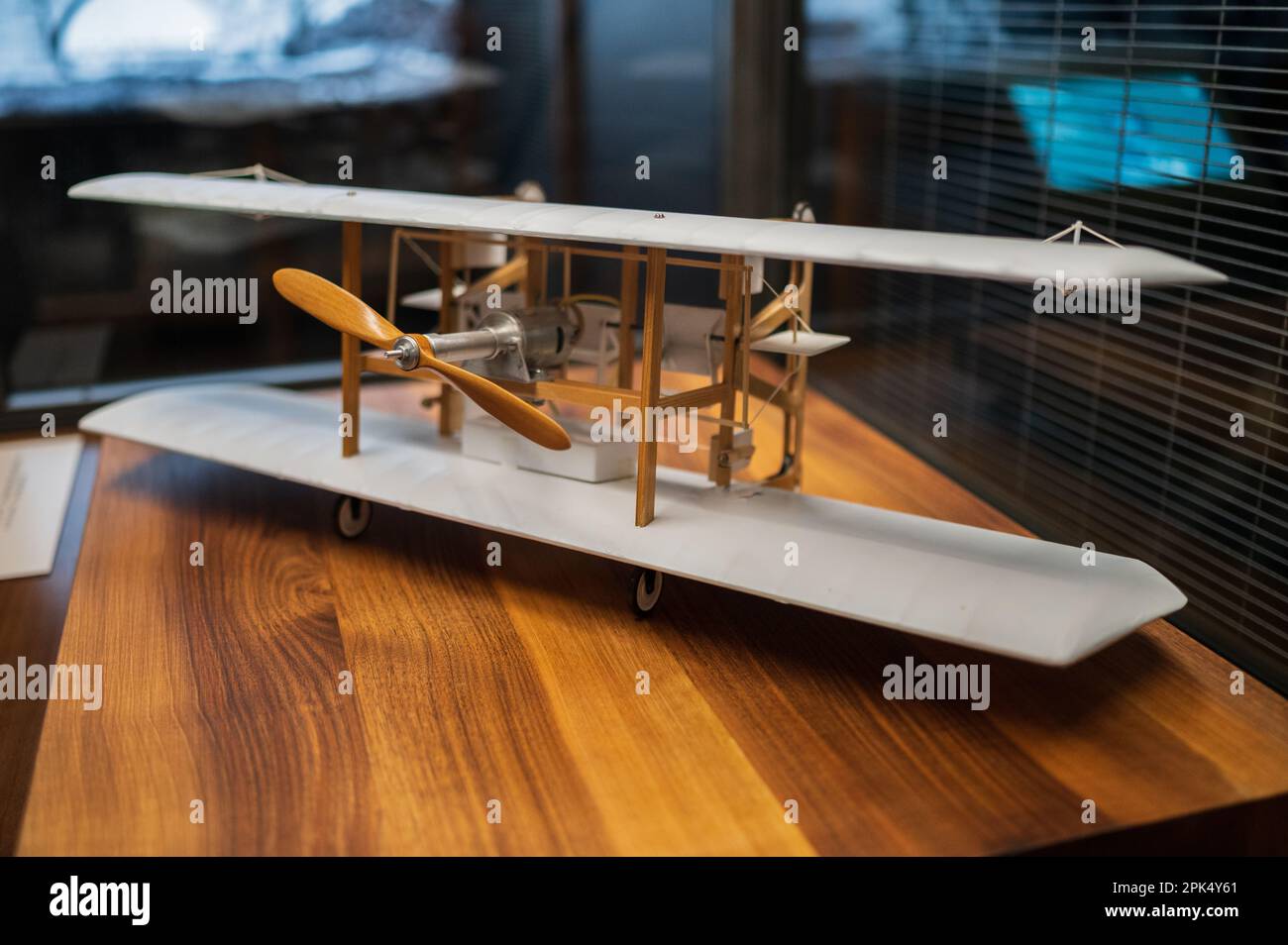 Model of vertical take-off and descent aircraft. 'Nikola Tesla, the ...