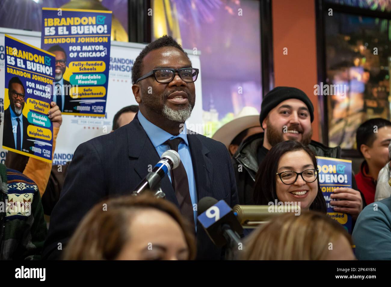 Chicagos mayoral race 2023 hi-res stock photography and images - Alamy