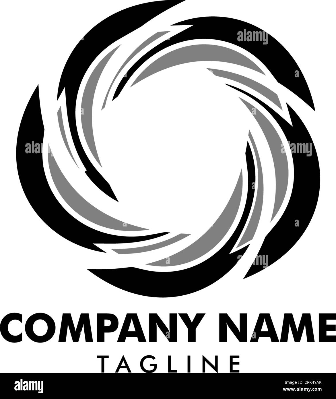 Vortex Vector Illustration Icon Logo Template Design Stock Vector Image ...