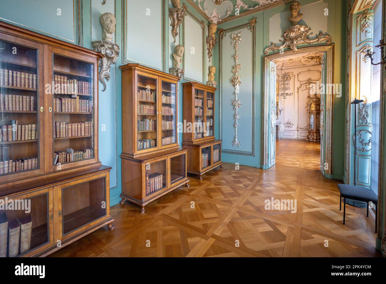 Frederick the Great Library at Charlottenburg Palace Interior - Berlin ...
