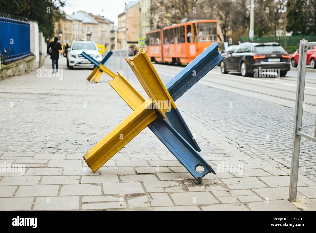 Anti tank obstacle hi-res stock photography and images - Alamy