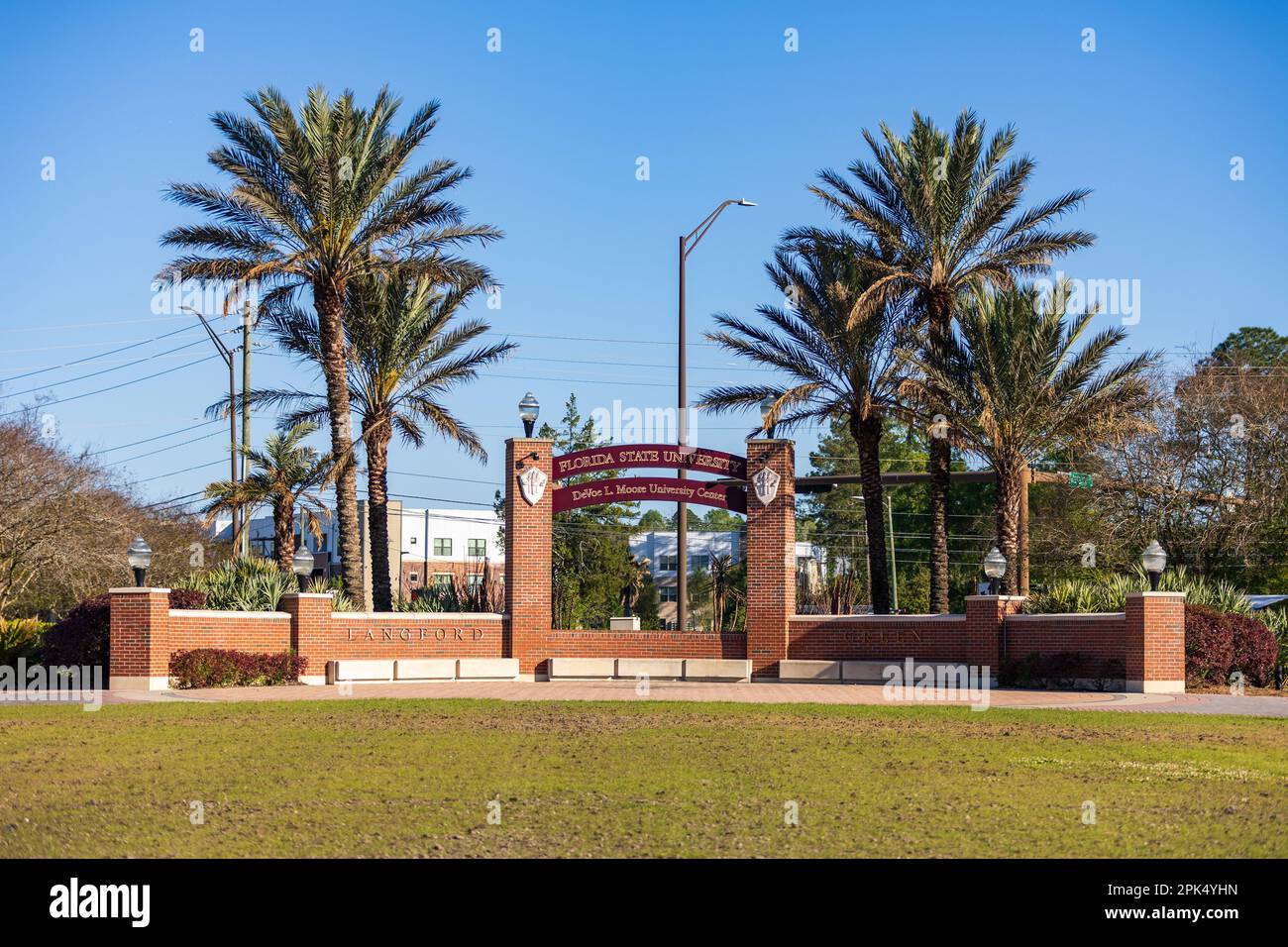 Tallahassee, FL - March 2023: Langford Green at the DeVoe L. Moore ...