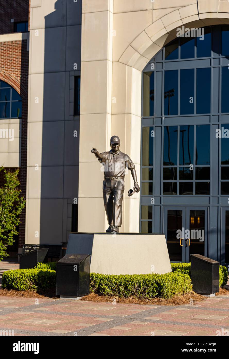 Tallahassee, FL - March 2023: Coach Bobby Bowden statue in front of ...