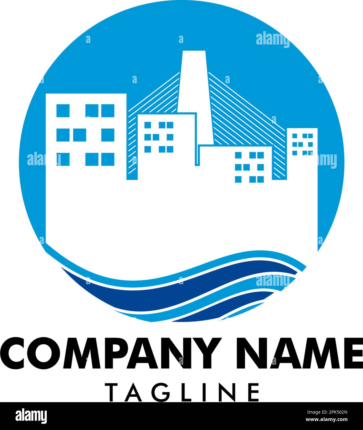 Town Logo Template Design Vector Stock Vector Image & Art - Alamy