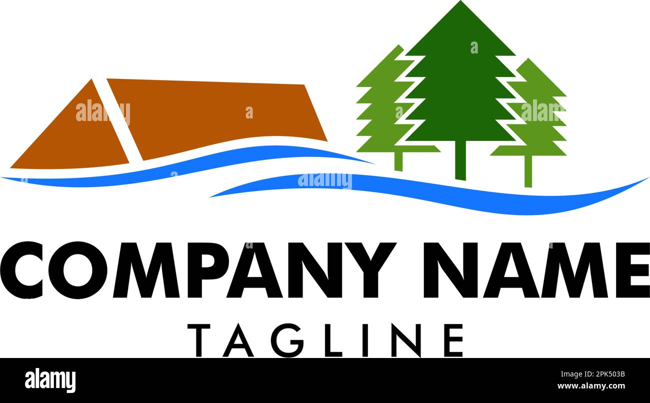 Summer Camp Logo Template Design Vector Stock Vector Image & Art - Alamy