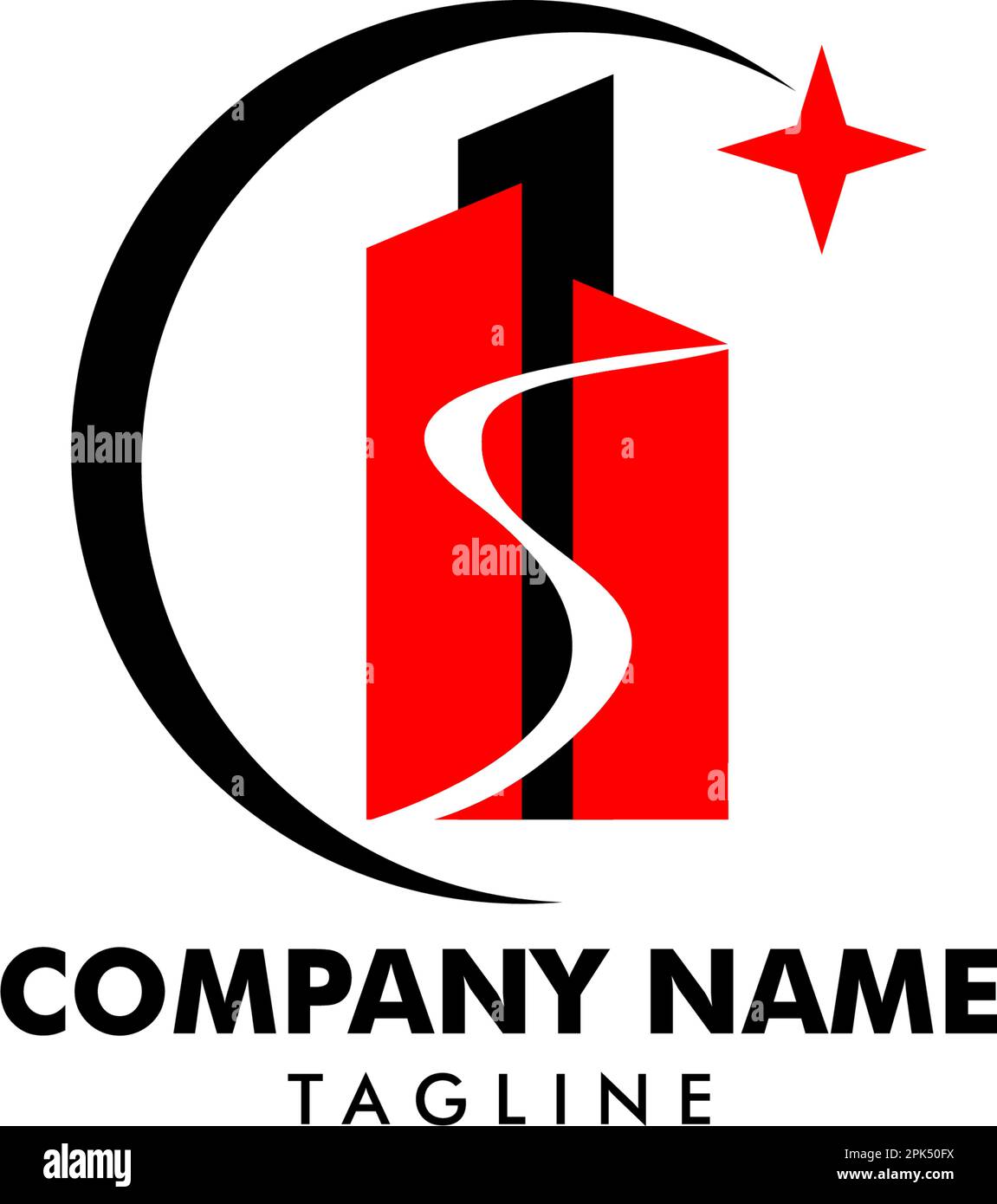 Building With Letter S Logo Design Stock Vector Image & Art - Alamy