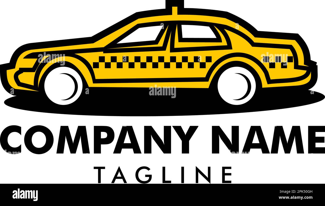 Taxi service logo template Stock Vector Images - Alamy