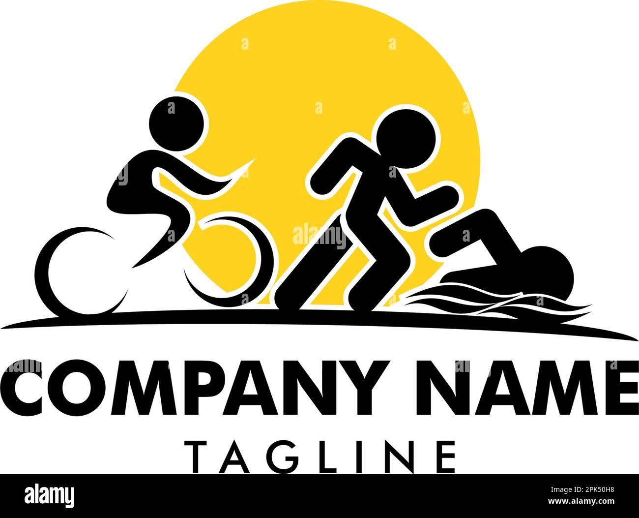 Cyclist event Cut Out Stock Images & Pictures - Alamy