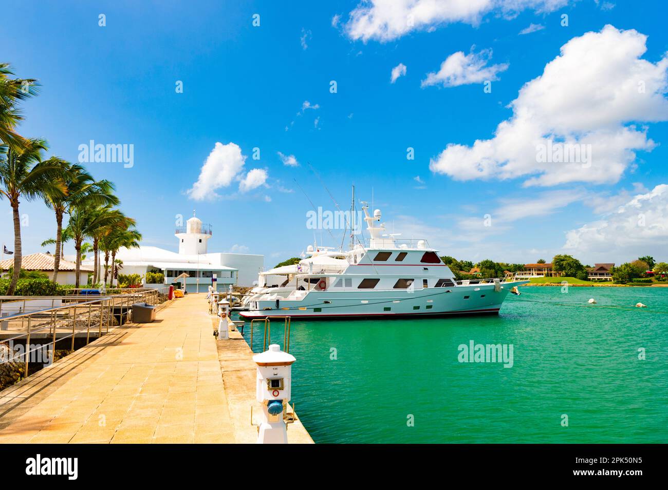 yacht harbour with pier. yacht harbour with pier dock. summer yacht in ...