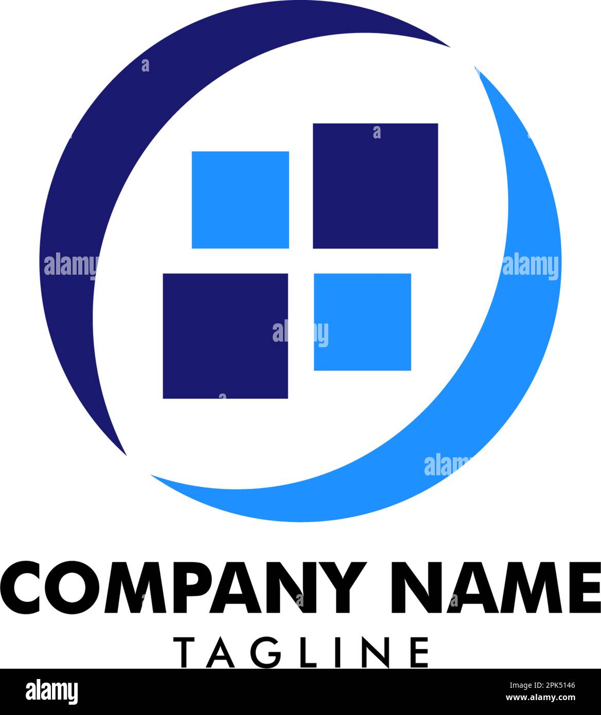 Technology Vector Logo Template Design Stock Vector Image & Art - Alamy