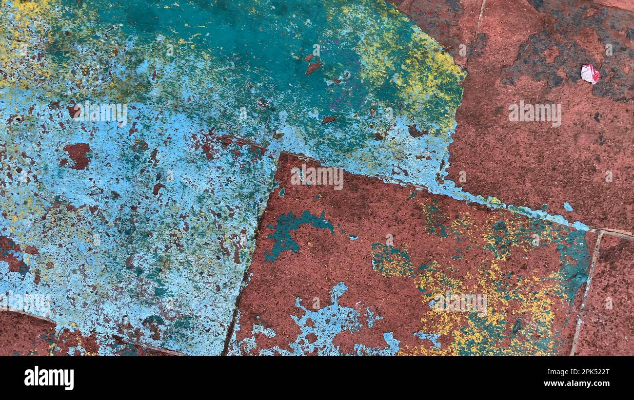 Grunge colorful background floor. grungy color dirty artistic Stock ...