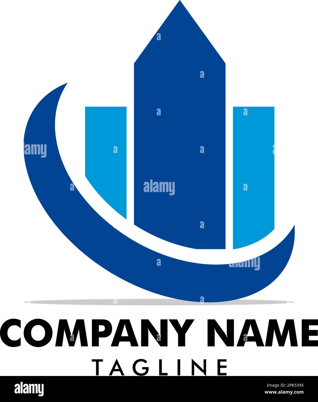 Town Logo Template Design Vector Stock Vector Image & Art - Alamy