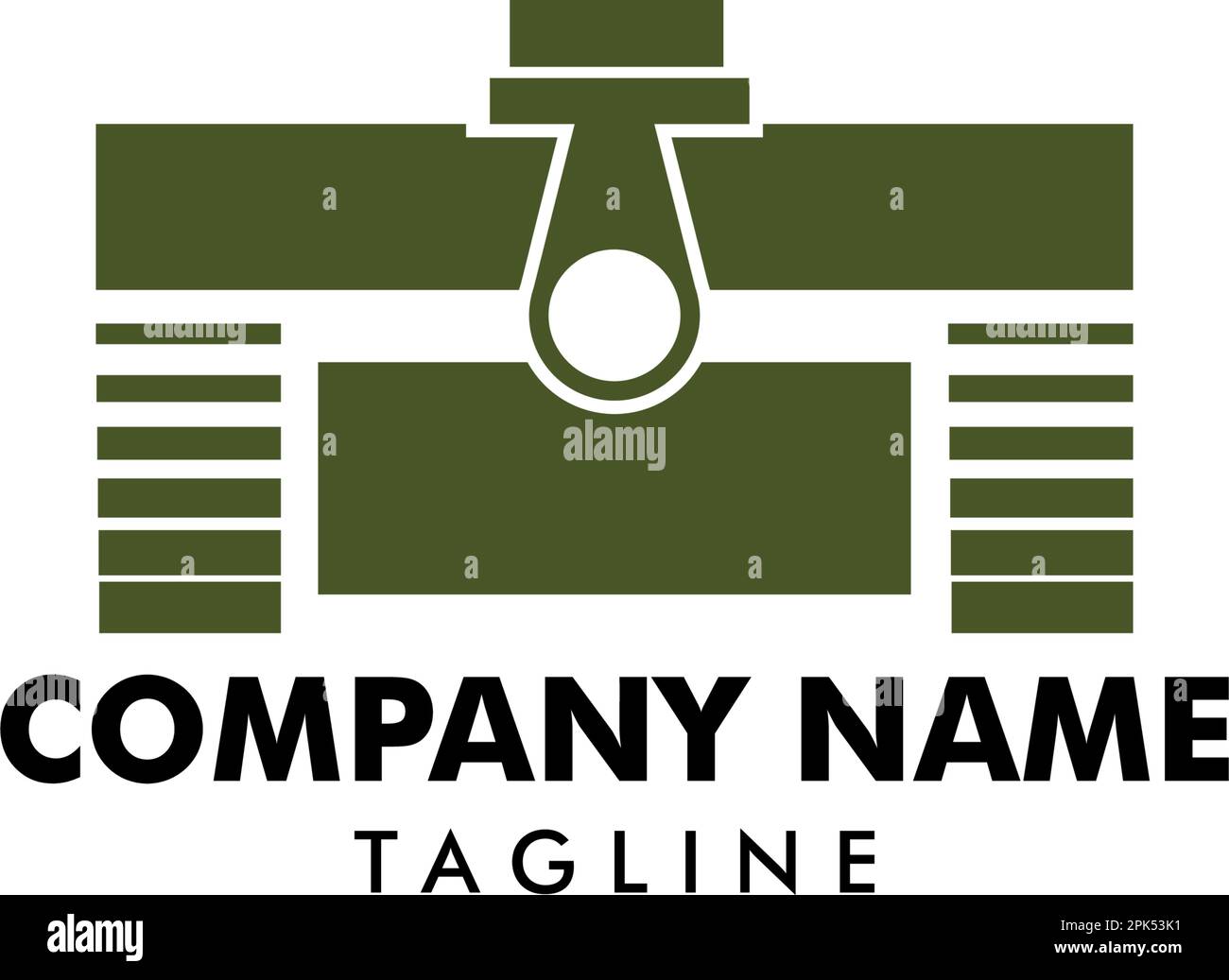 Tank logo template icon design elements Stock Vector Image & Art - Alamy