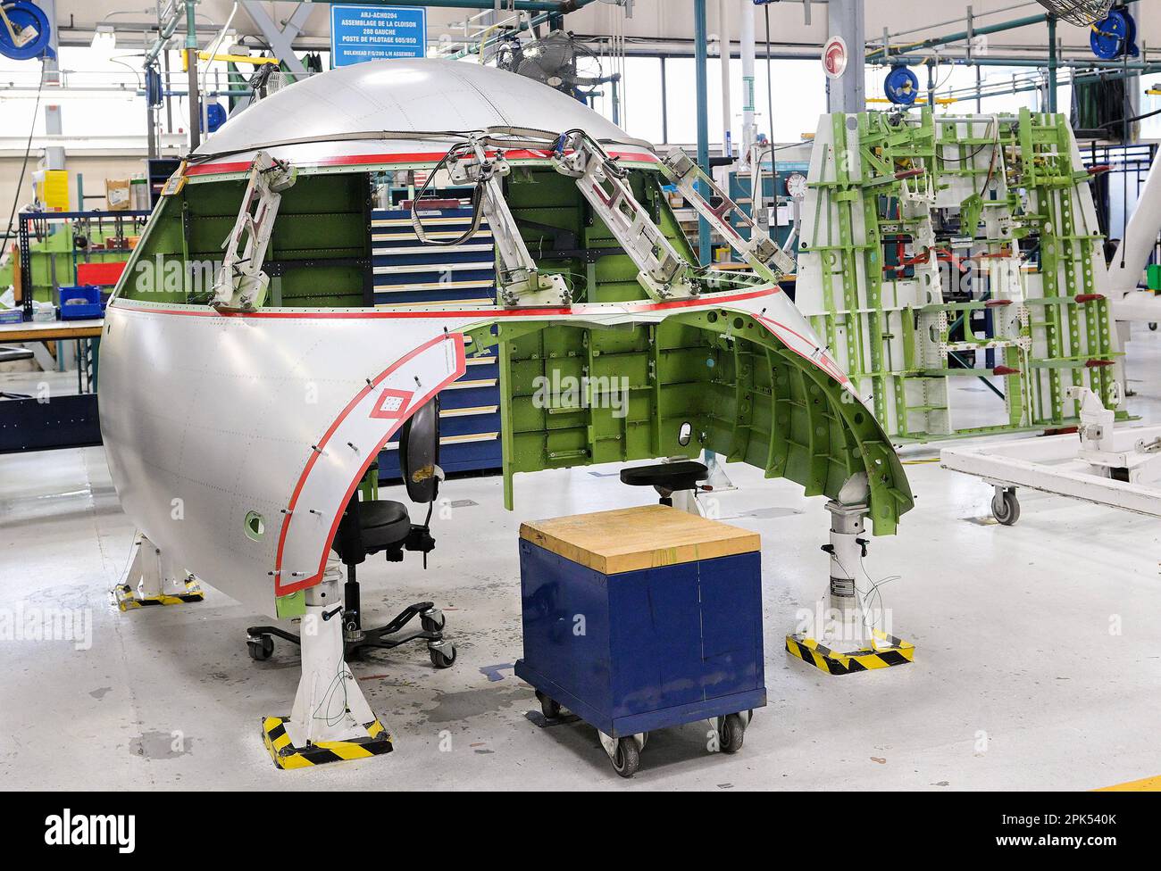 Montreal, Canada. 05th Apr, 2023. A Bombardier Challenger 650 aircraft ...
