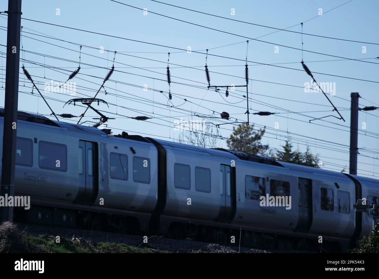 Train lines view hi-res stock photography and images - Alamy