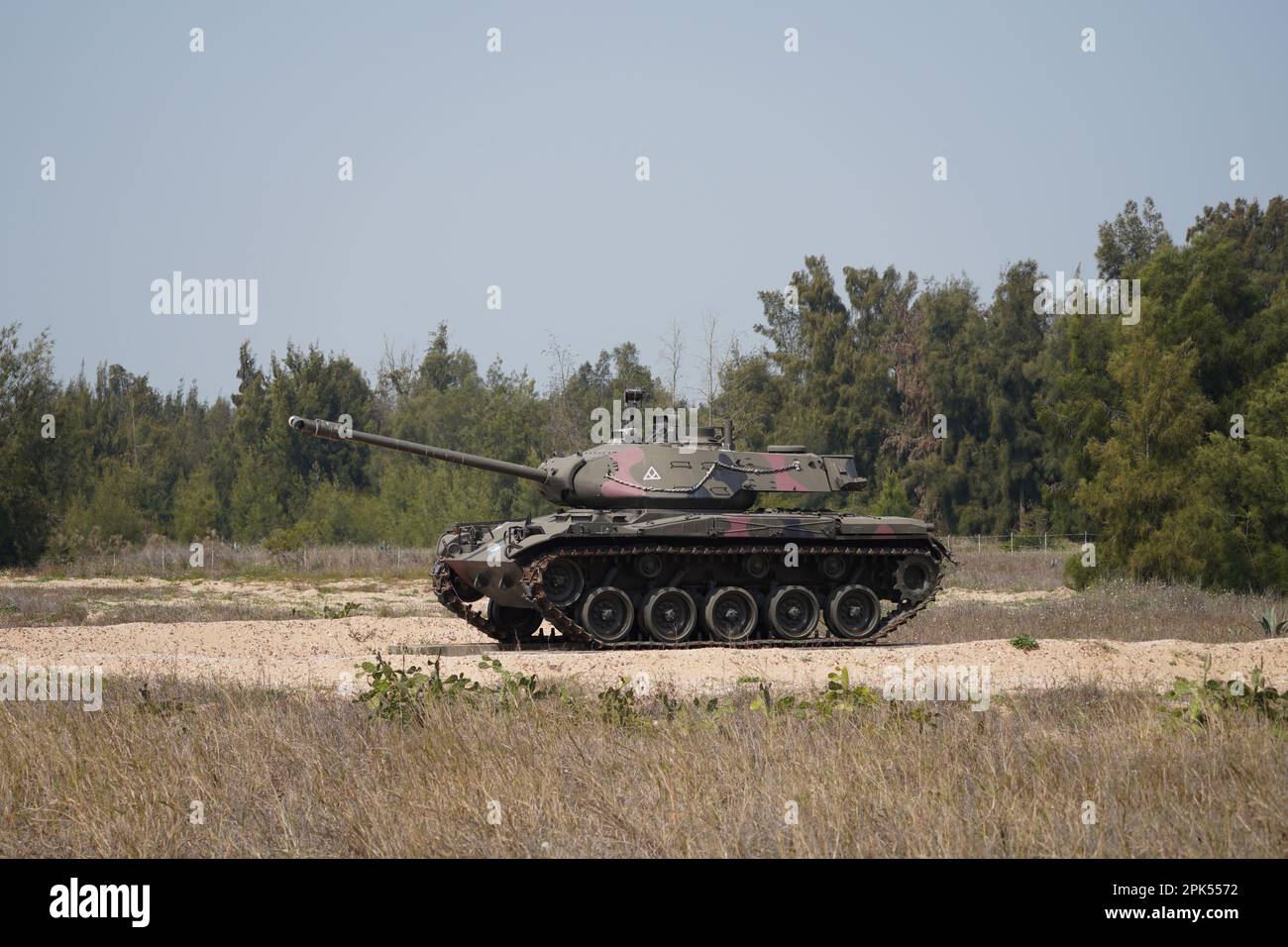 Tanks seen at the coast of kinmen island, Taiwan Stock Photo - Alamy