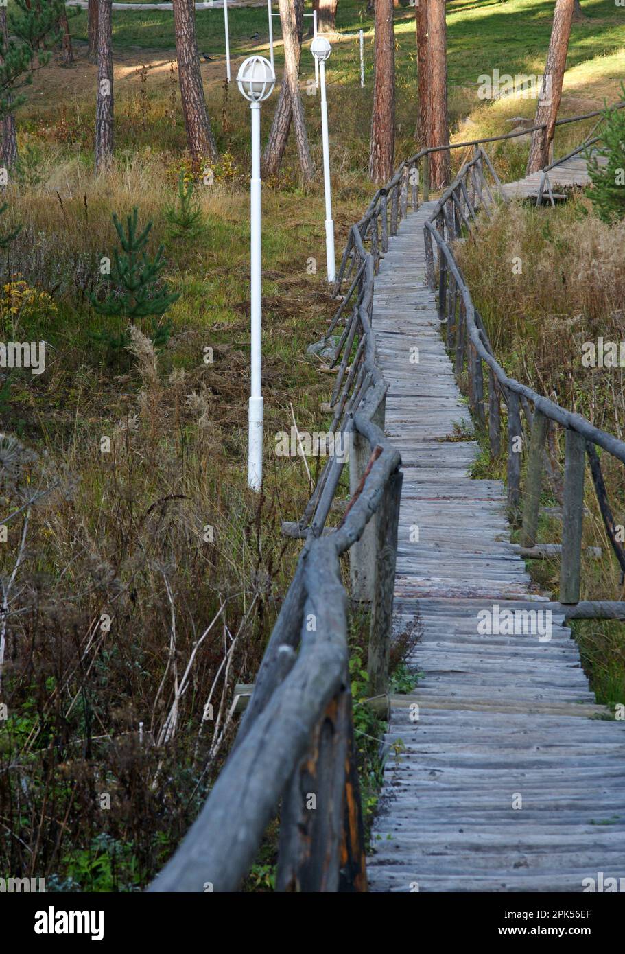 A road with wooden stairs in Turkey Stock Photo - Alamy
