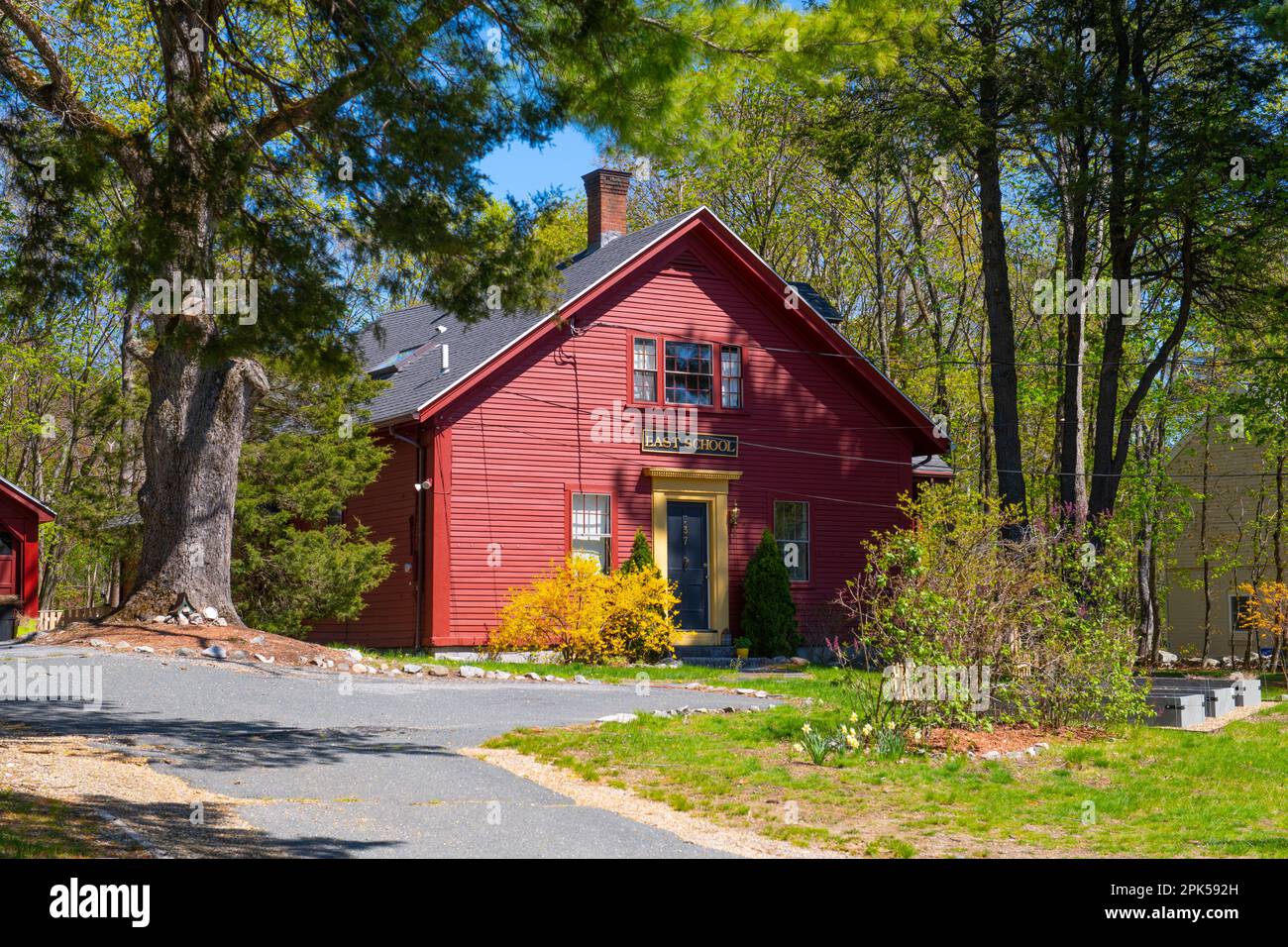 East School was a historic school at 37 Old Billerica Road in historic ...