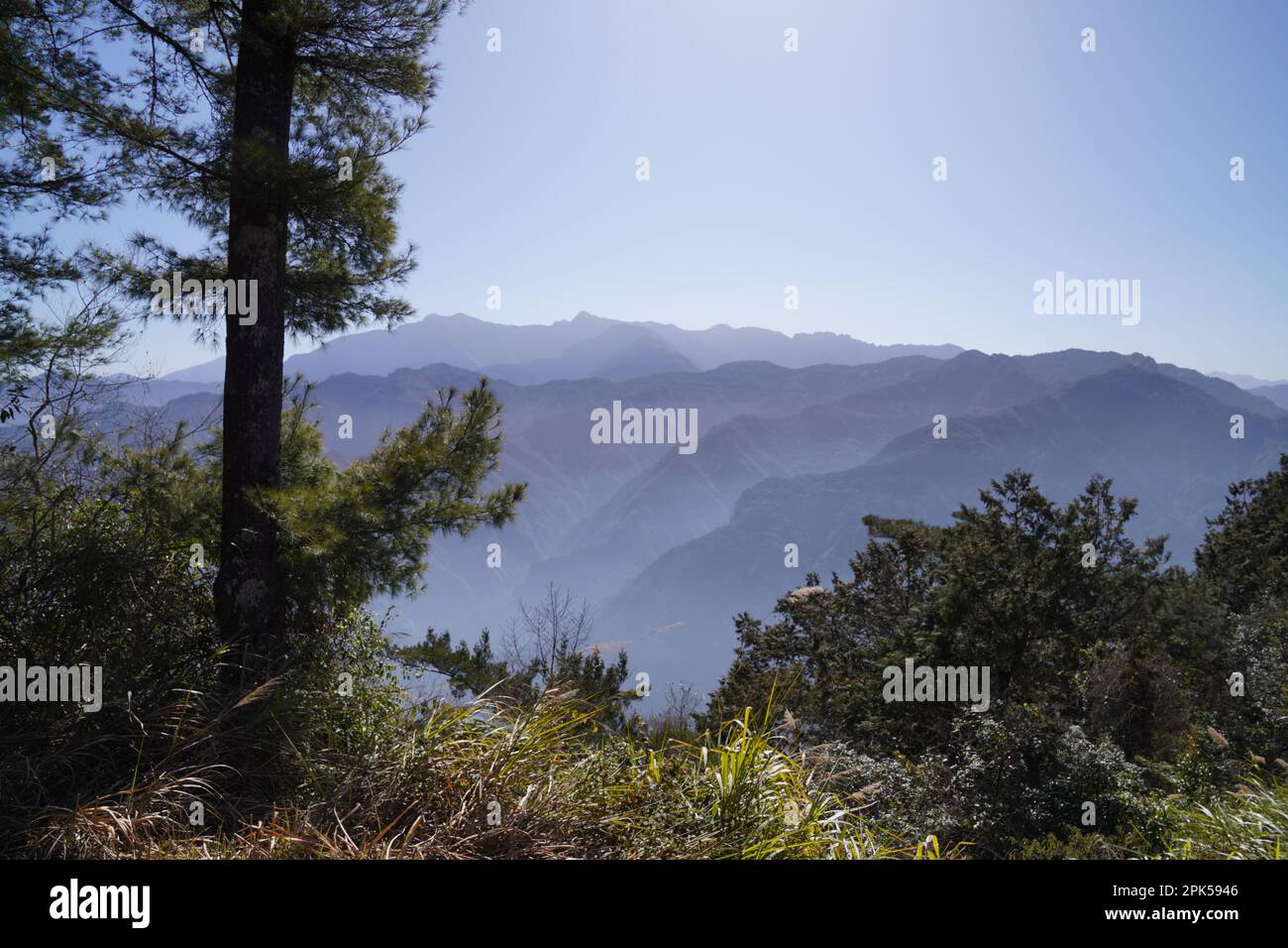 Mount Yushan, highest peak in souteast asia Stock Photo - Alamy