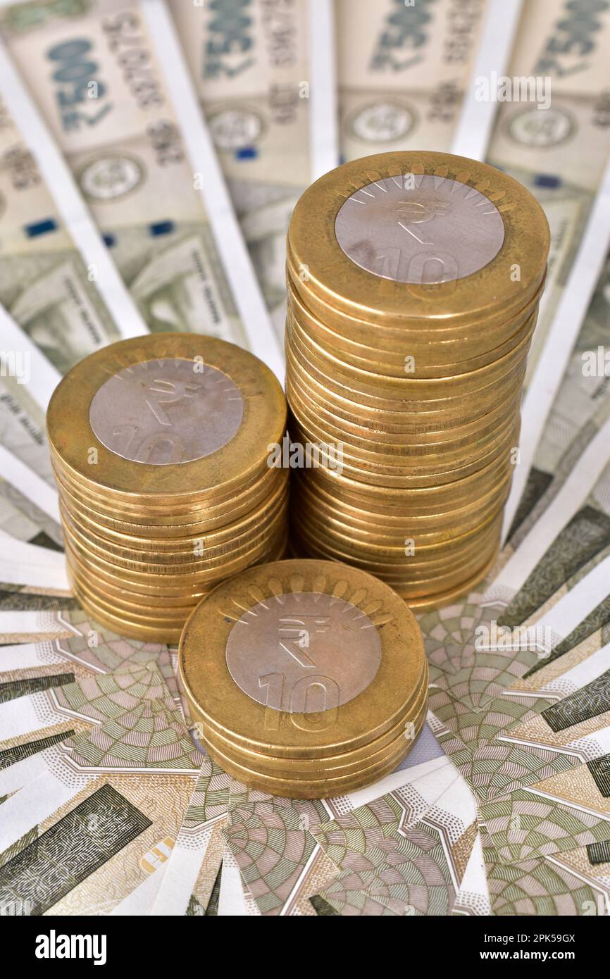 Indian coin money hi-res stock photography and images - Alamy