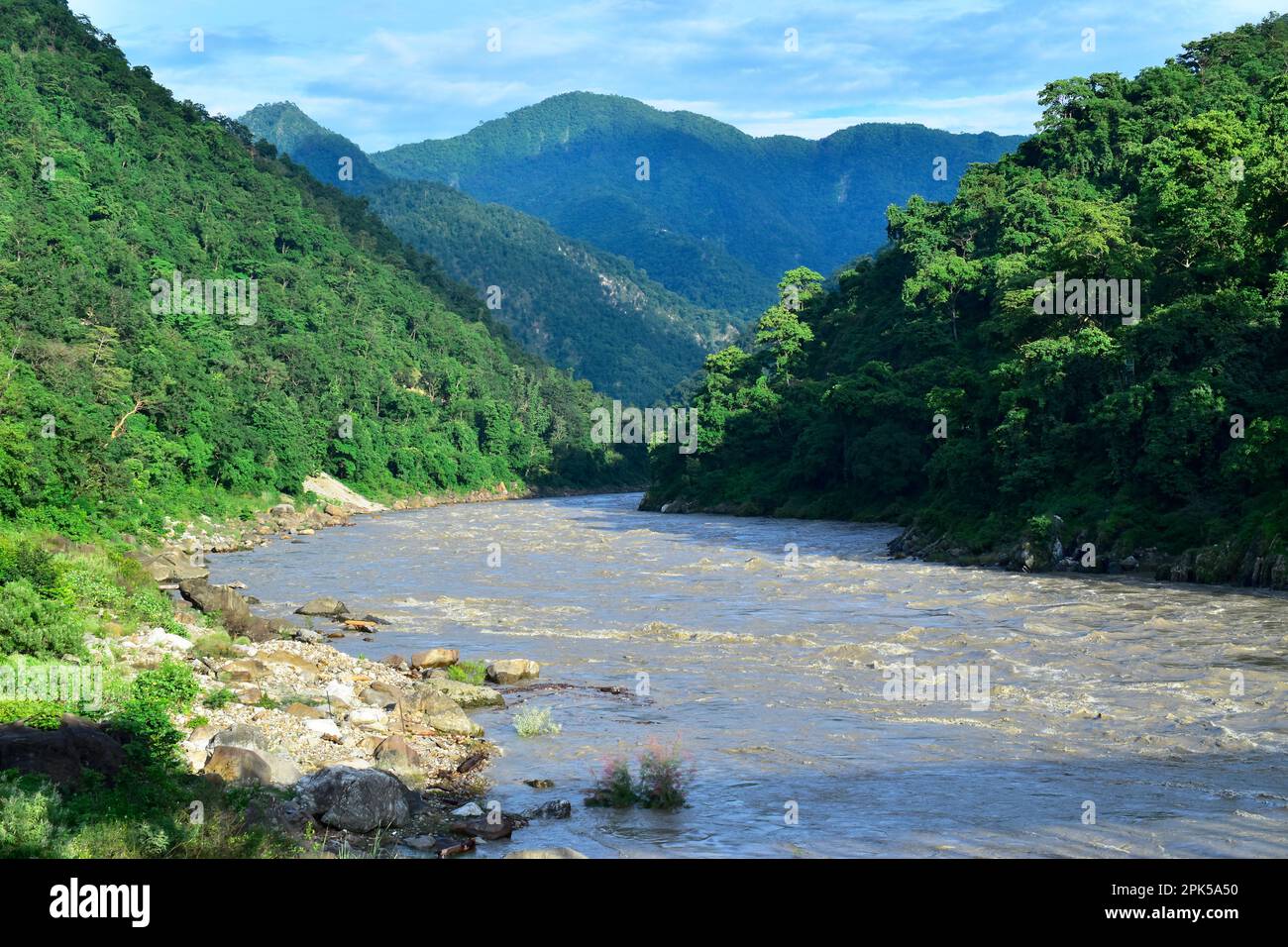 Rishikesh village view hi-res stock photography and images - Alamy