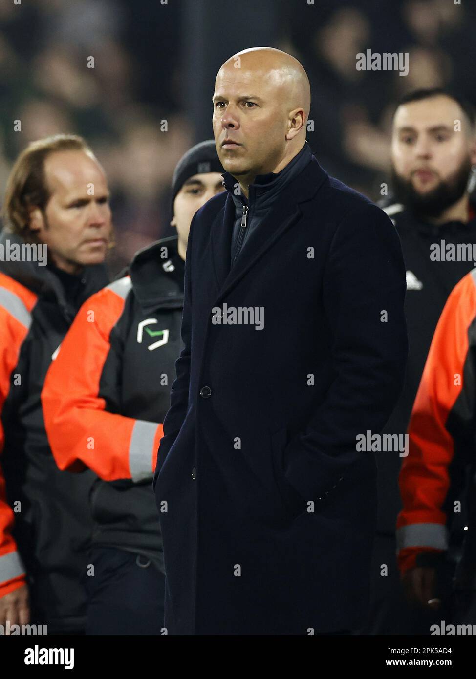ROTTERDAM - Feyenoord coach Arne Slot during the Semifinal of the KNVB ...