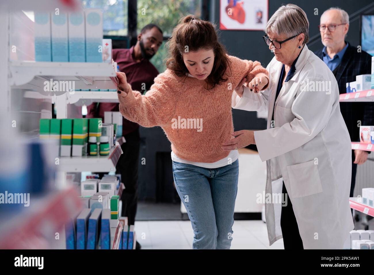 Vertigo woman senior hi-res stock photography and images - Alamy