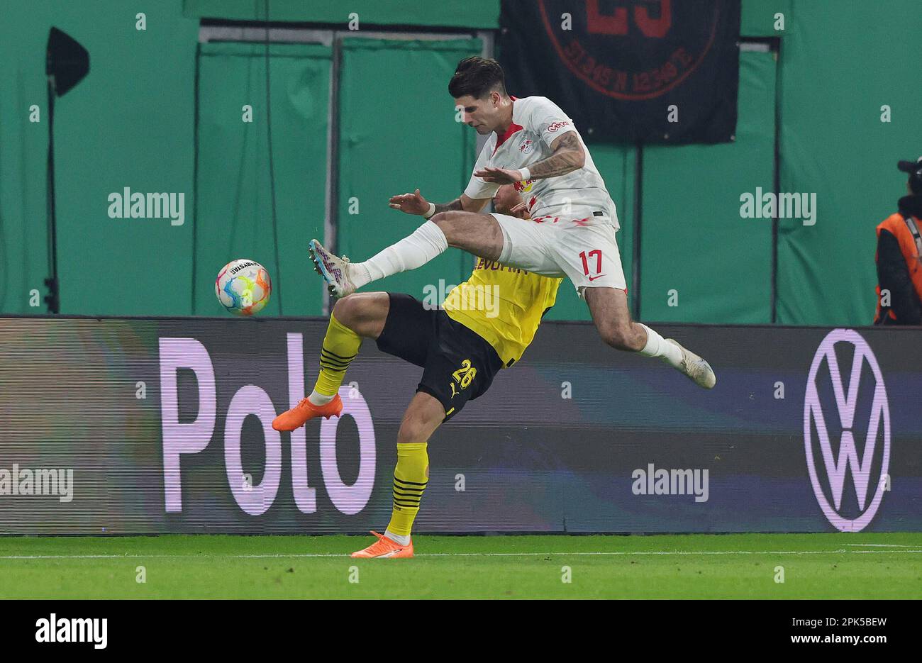 Leipzig, Deutschland. 05th Apr, 2023. firo : April 5th, 2023, football ...