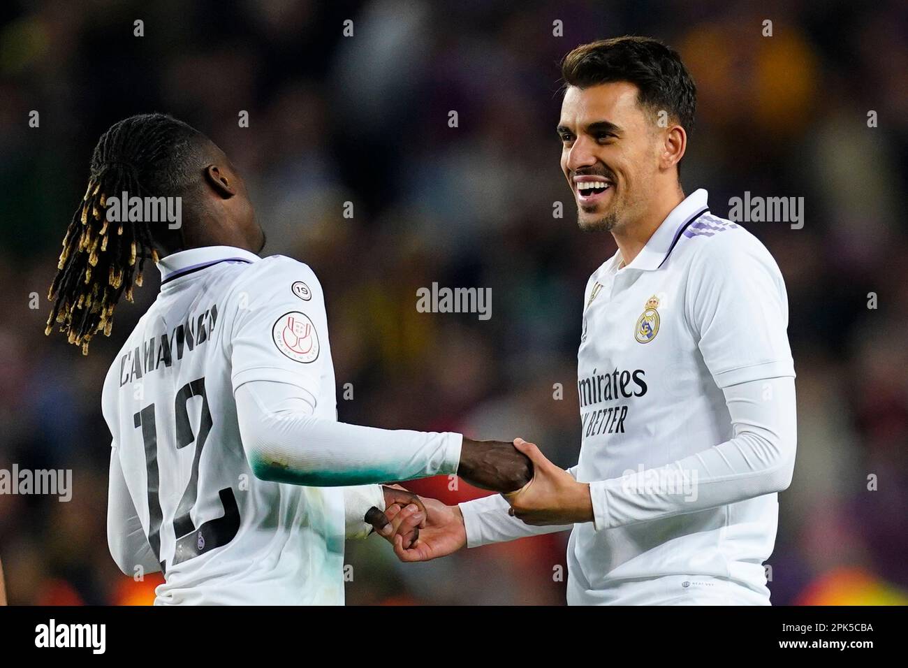 Barcelona, Spain. 05th Apr, 2023. Daniel Ceballos with Eduardo ...