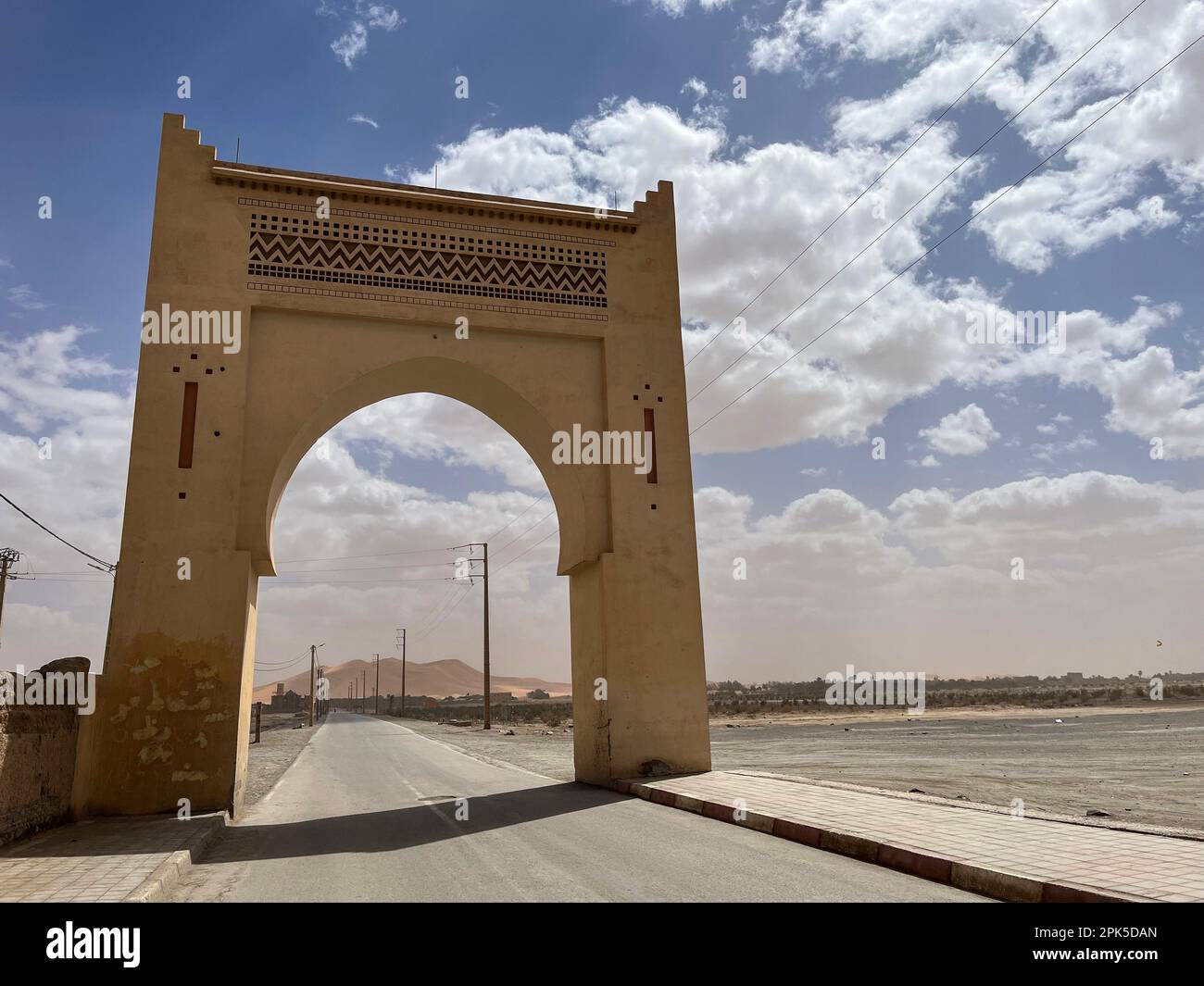 Merzouga, Morocco, Africa, Erg Chebb dunes: the gateway to the Sahara ...