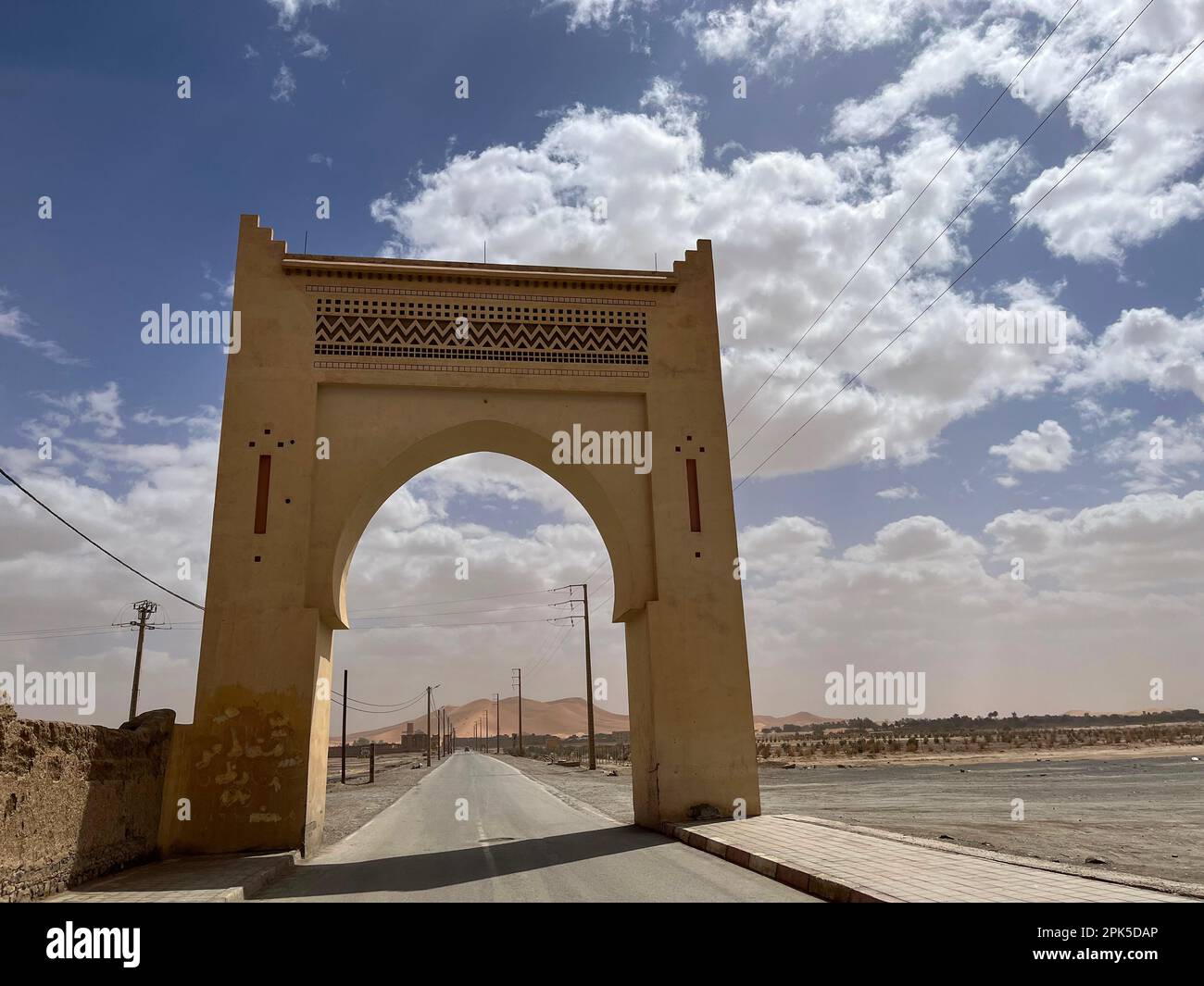 Merzouga, Morocco, Africa, Erg Chebb dunes: the gateway to the Sahara ...