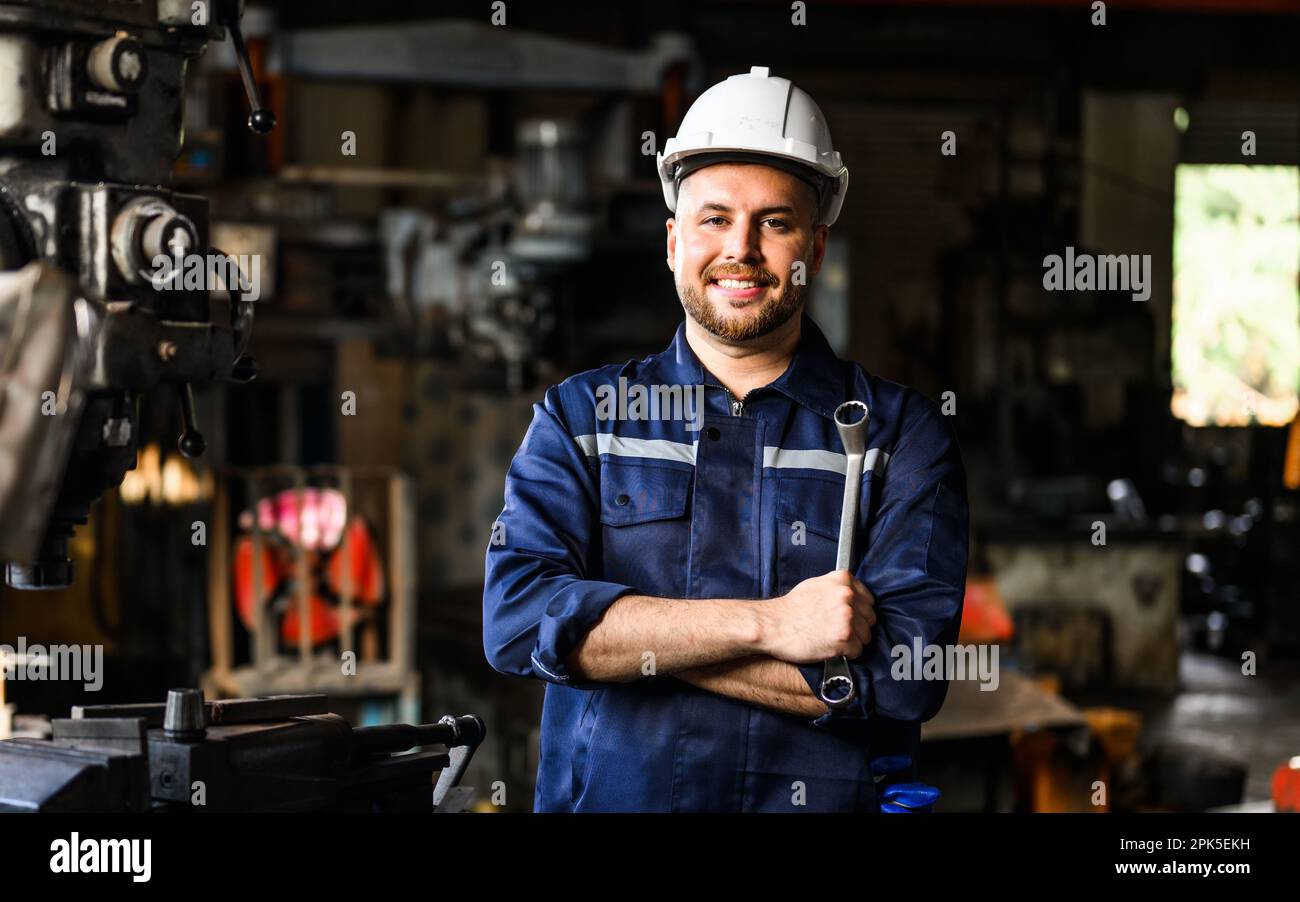 Mechanical engineer checking machine hi-res stock photography and ...