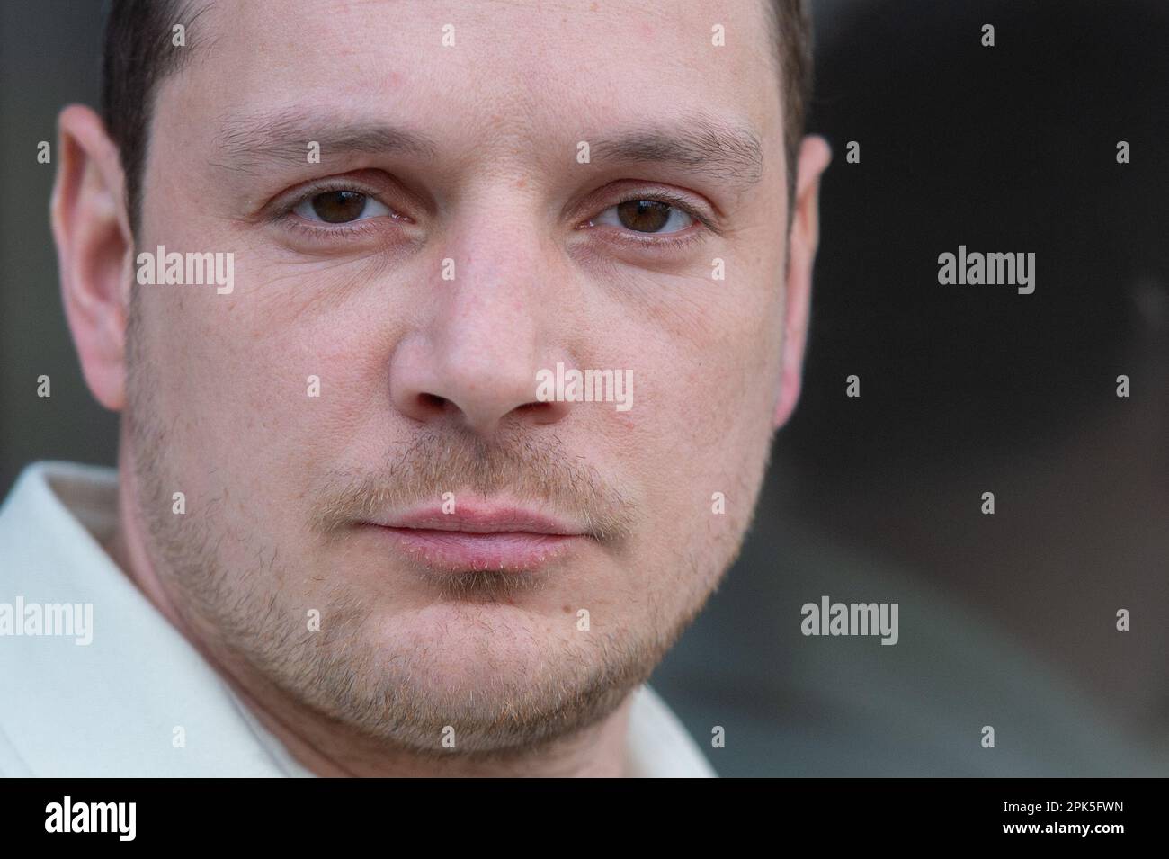 Reims, France. 05th Apr, 2023. Alexis Manenti attending a Portrait ...