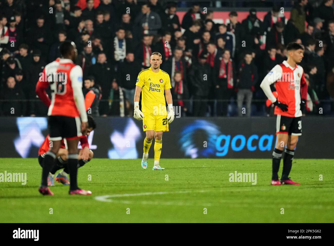Rotterdam, Netherlands - 05/04/2023, Feyenoord keeper Timon ...