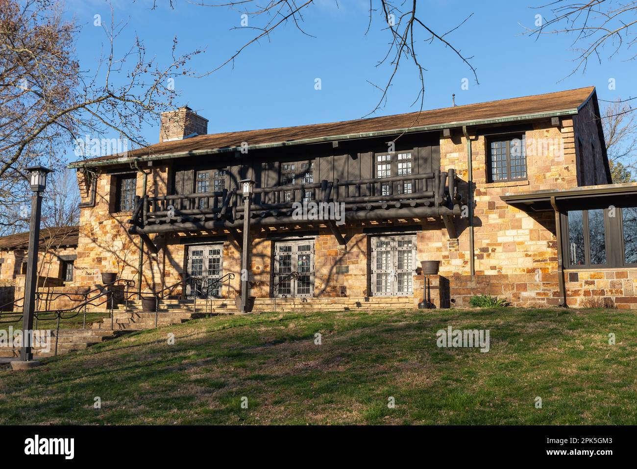 Makanda, Illinois - United States - March 20th, 2023: Exterior of the ...