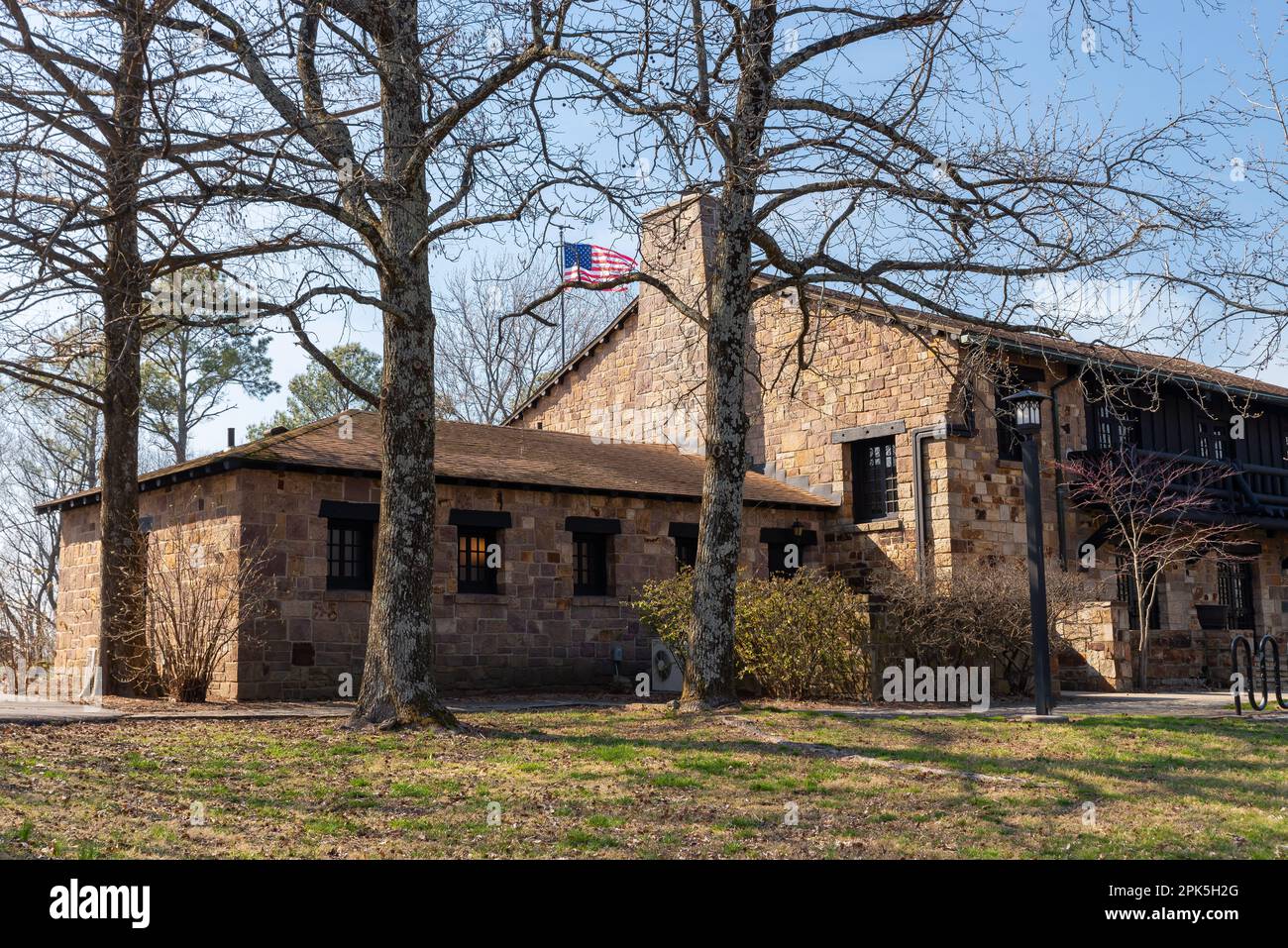 Makanda, Illinois - United States - March 20th, 2023: Exterior of the ...