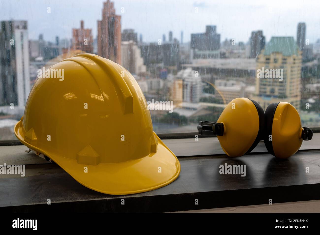 Construction site, Building Construction site, Safety first equipment ...