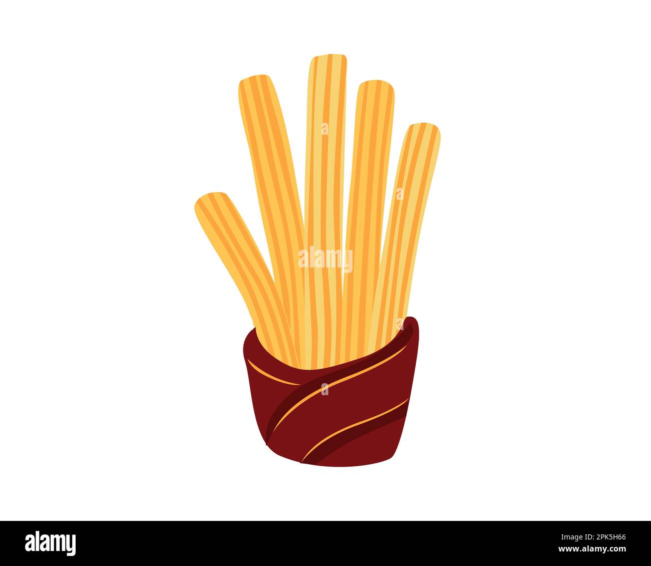 Sugar stick in paper Stock Vector Images - Alamy