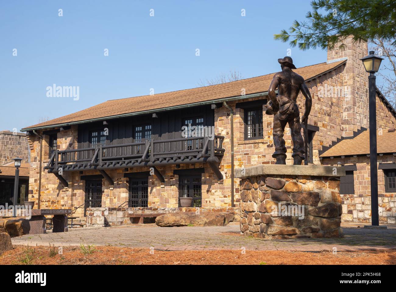 Makanda, Illinois - United States - March 20th, 2023: Exterior of the ...