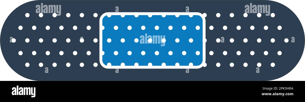 Adhesive plaster icon. Flat style vector EPS Stock Vector Image & Art ...
