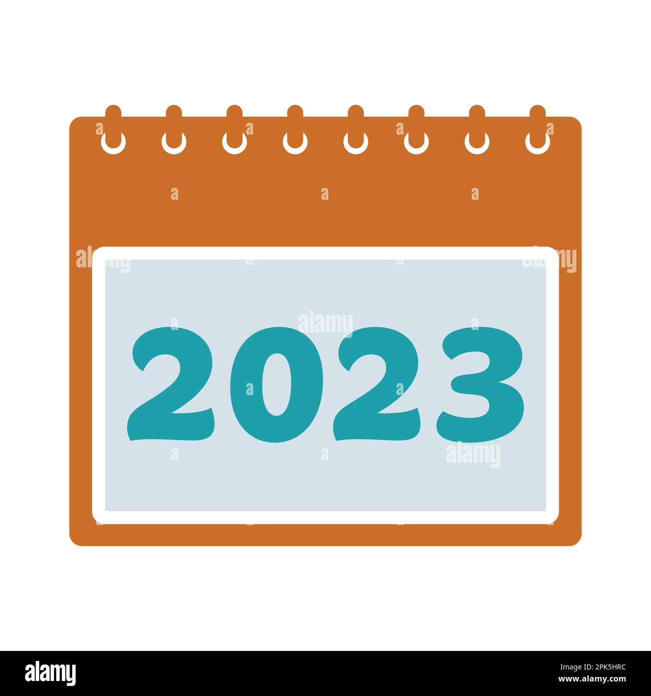 2023 Calendar Icon. Editable Vector EPS Symbol Illustration Stock ...