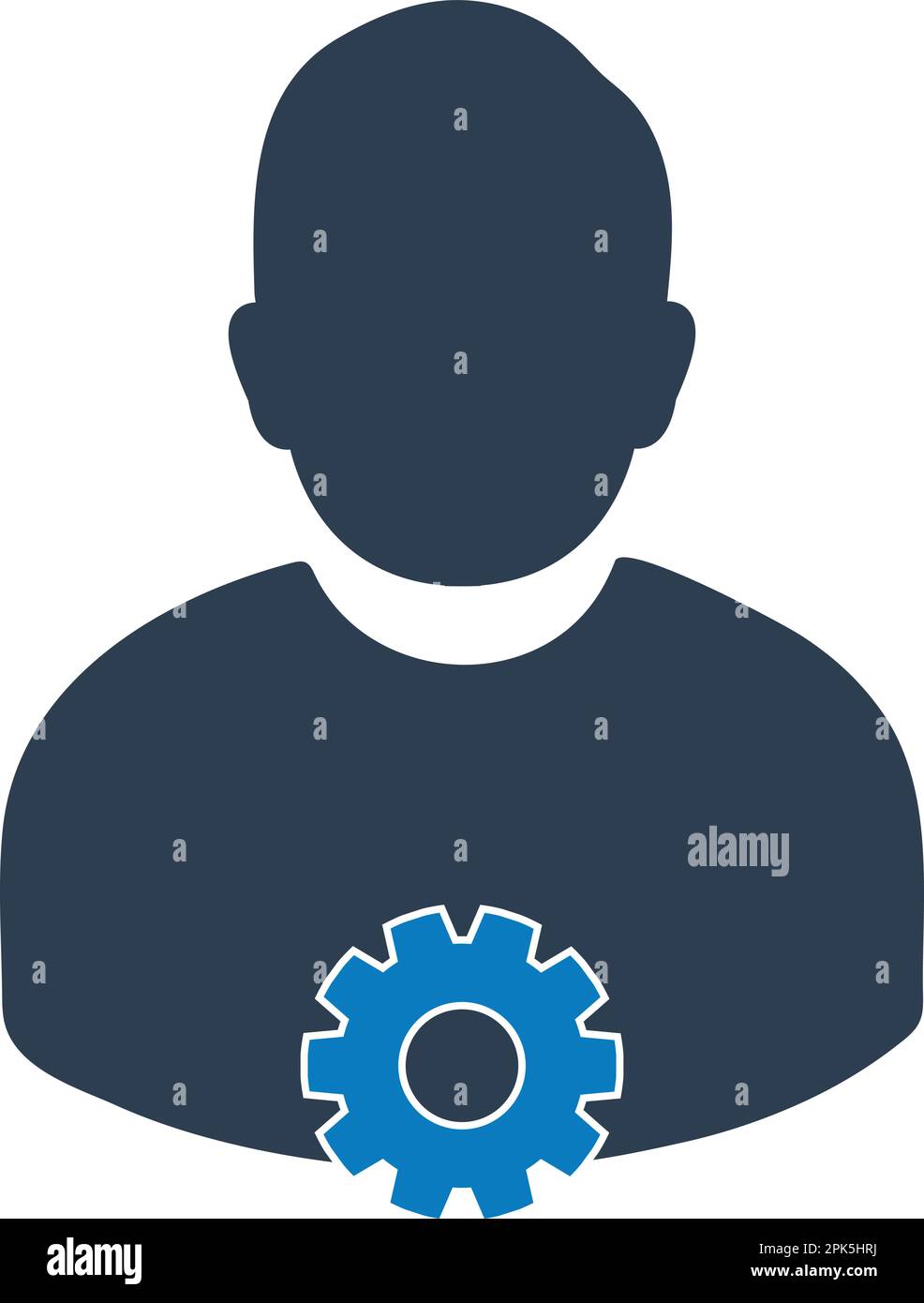 Account Settings Icon. Flat style vector EPS Stock Vector Image & Art ...