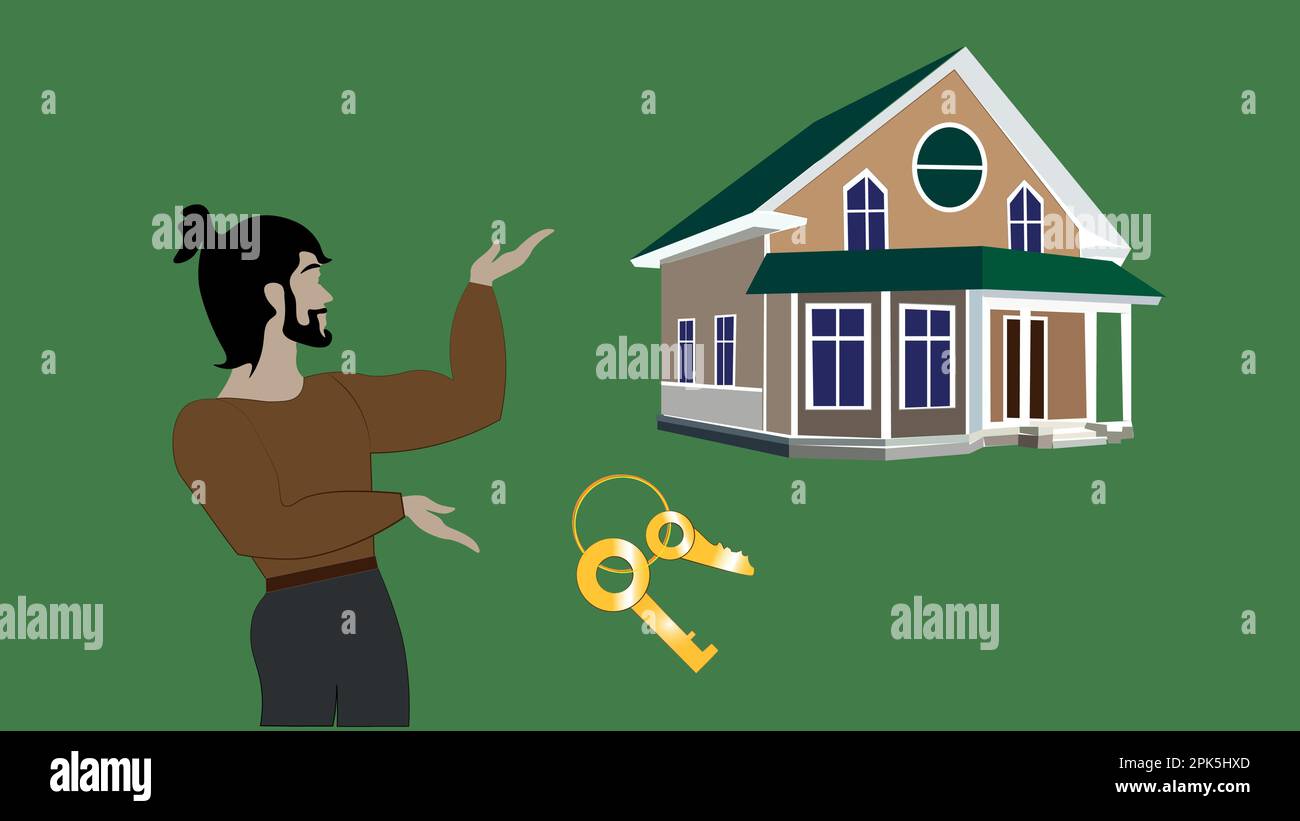 Rental house design Stock Vector Images - Alamy