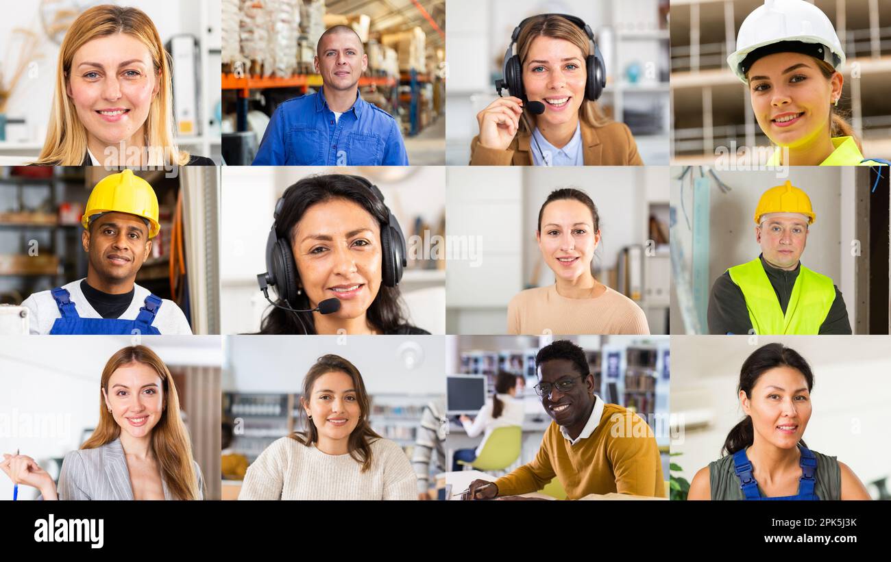 Screen of computer during online video conference Stock Photo - Alamy