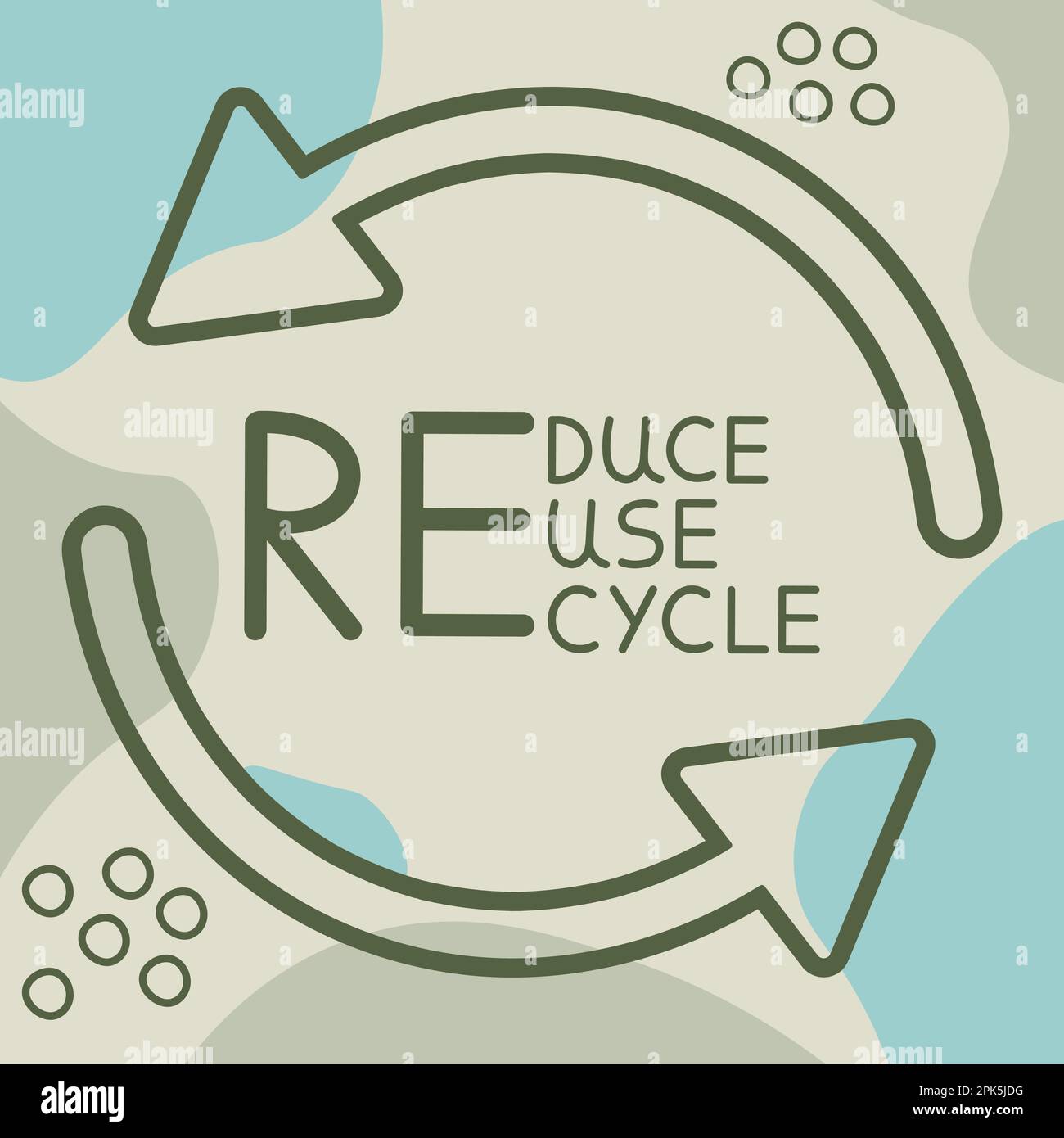 Reuse Reduce Recycle On Trendy Background. Vector Stock Vector Image ... Reuse Reduce Recycle On Trendy Background. Vector Stock Vector Image ...