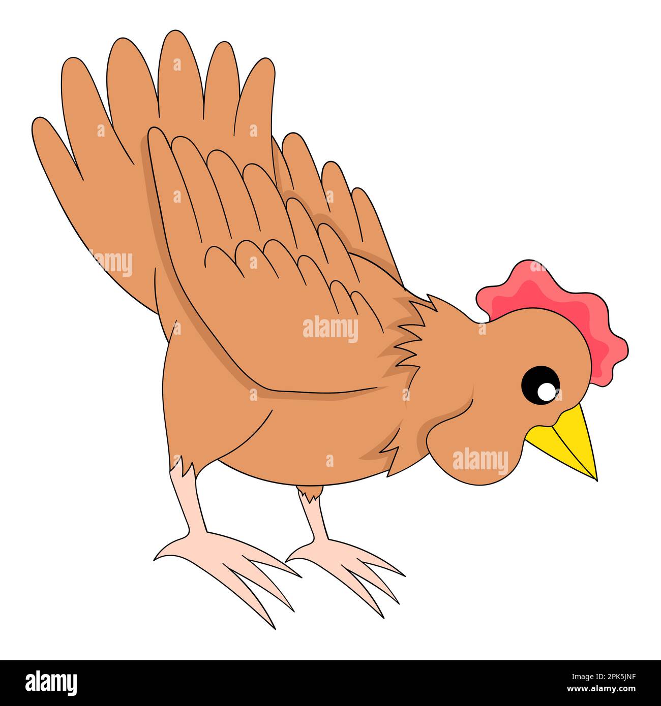 Chicken pecking hi-res stock photography and images - Alamy