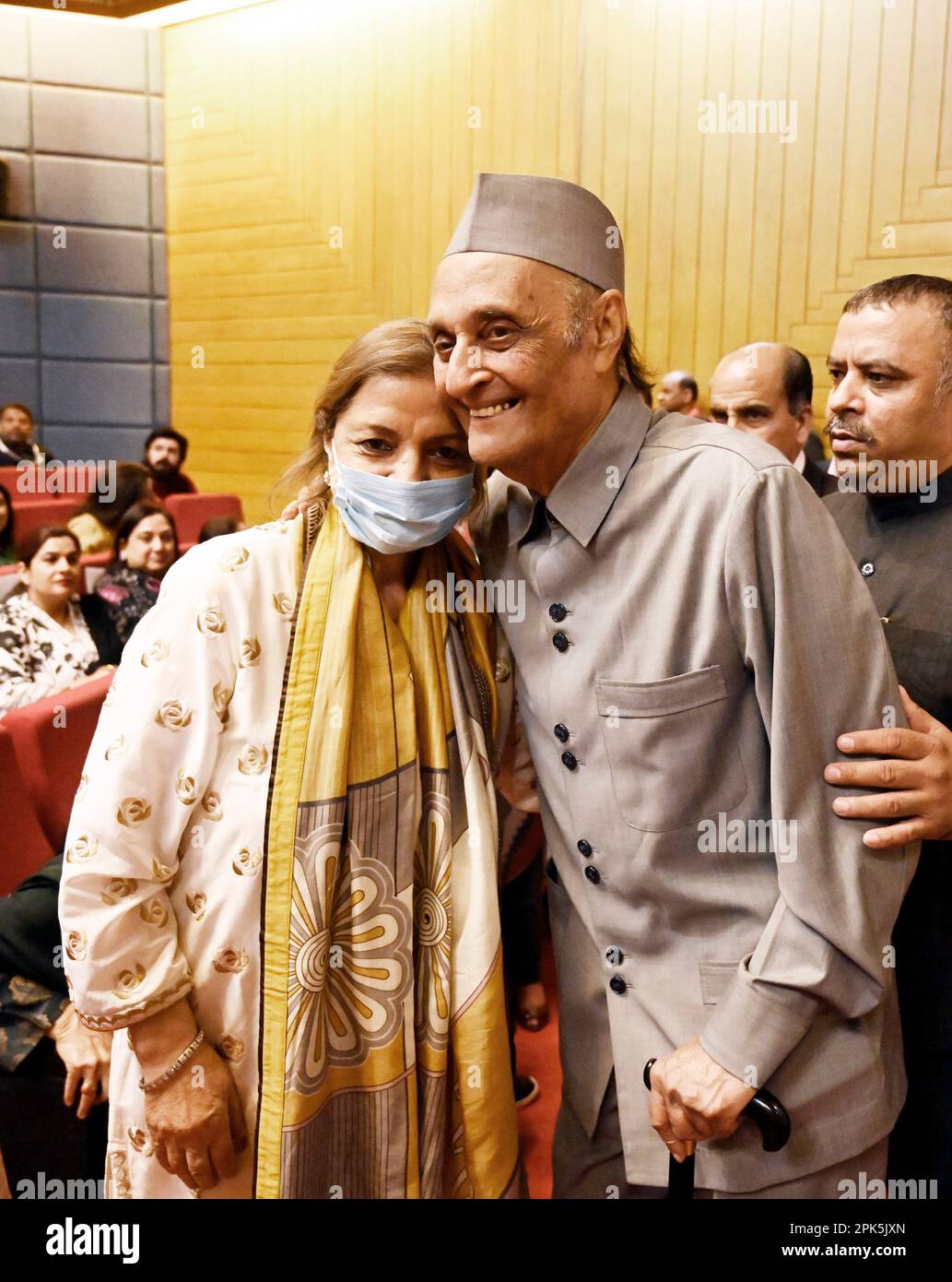 New Delhi, India. 05th Apr, 2023. NEW DELHI, INDIA - APRIL 5: Former MP ...